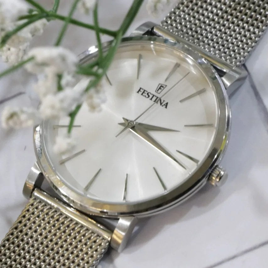 😎 Estilos de relojes plateados y sus combinaciones – Festina Perú